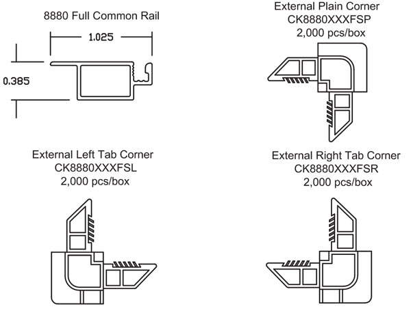 Shapes Unlimited, Inc. | Window Screen Extrusions | Shapes Unlimited, Inc.