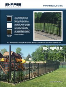 Shapes Unlimited | Aluminum Fence | Shapes Unlimited